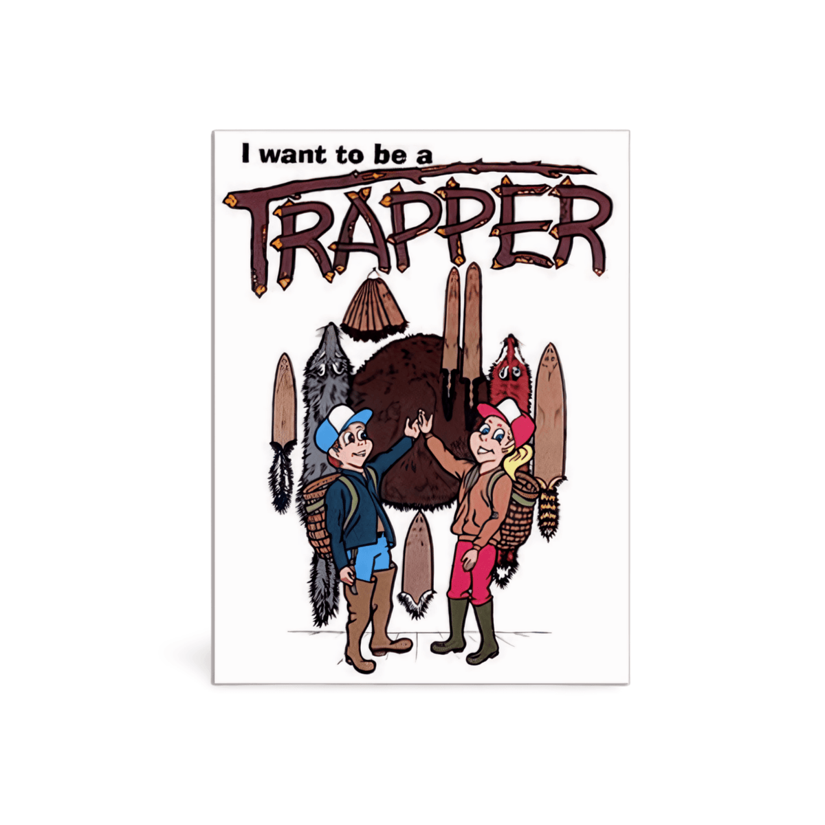 I Want To Be A Trapper - Keith Winkler - Book – Minnesota Trapline Products
