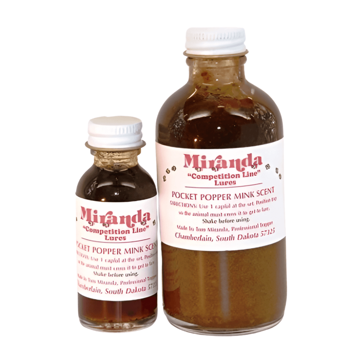 Pocket Popper - Mink Scent - Tom Miranda's Lures – Minnesota Trapline ...