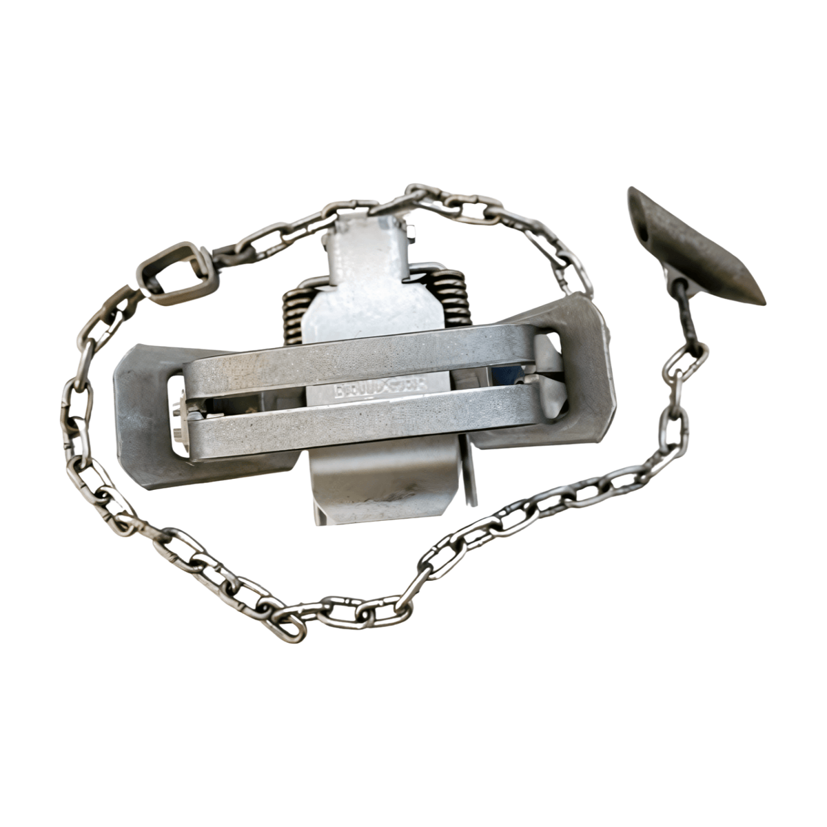 Bridger #2 Dogless with Chain Stake Attached – Minnesota Trapline Products