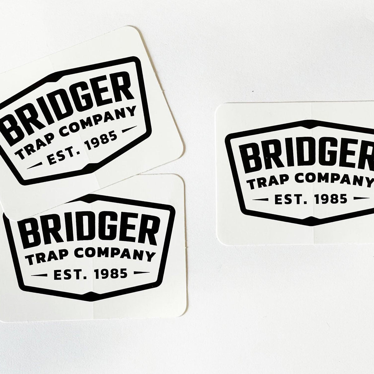 Bridger Trap Co. Decal - 3 Pack – Minnesota Trapline Products