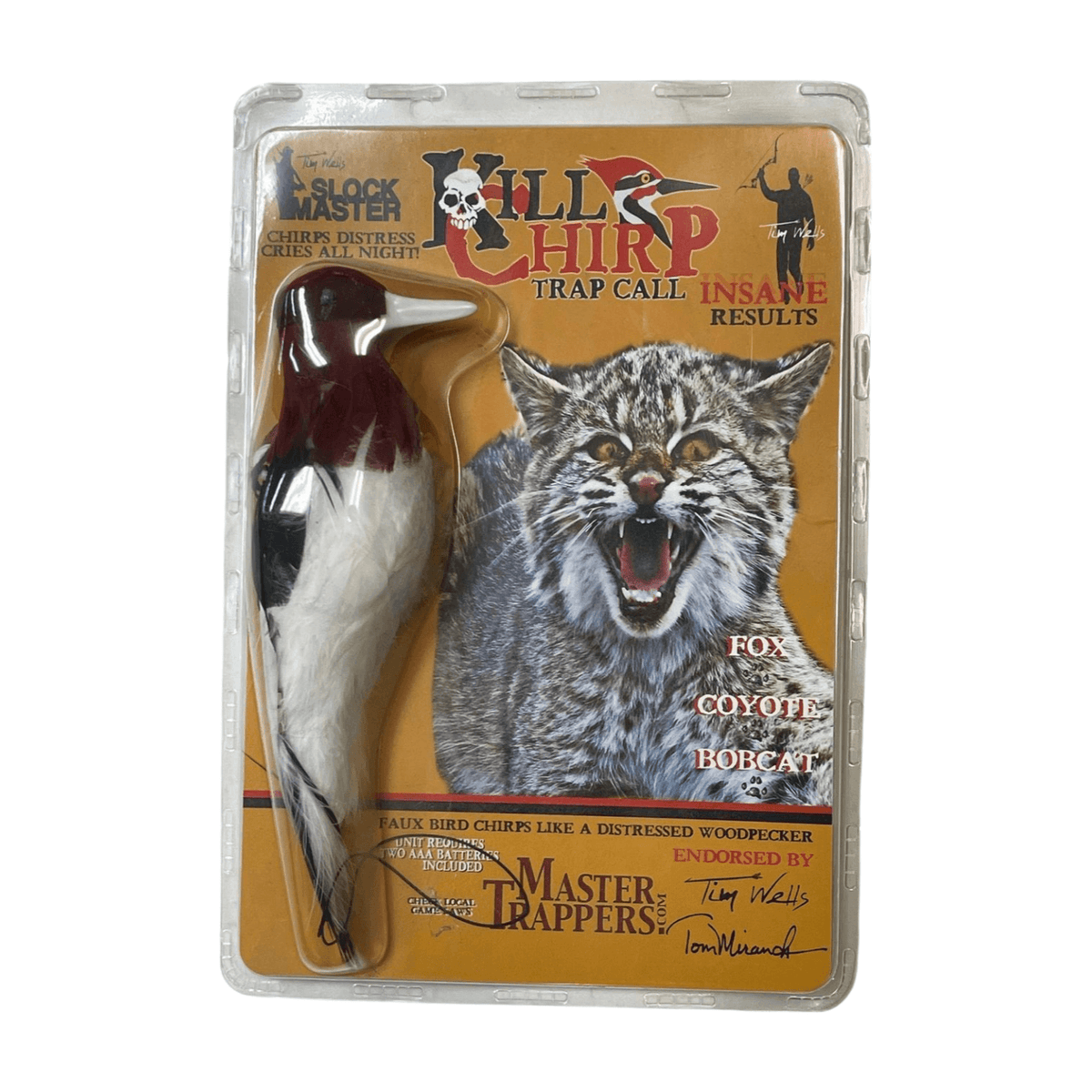 Kill Chirp - Miranda and Wells – Minnesota Trapline Products